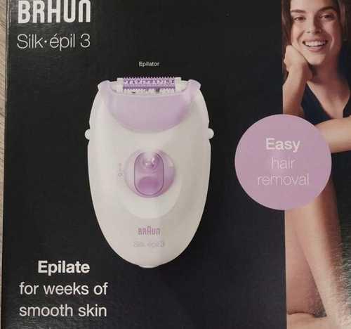 Эпилятор braun silk epil 3