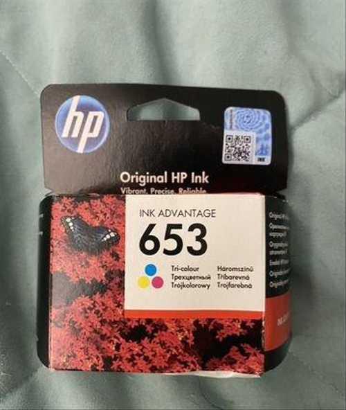Картридж струйный HP 653 3ym74ae tri-color