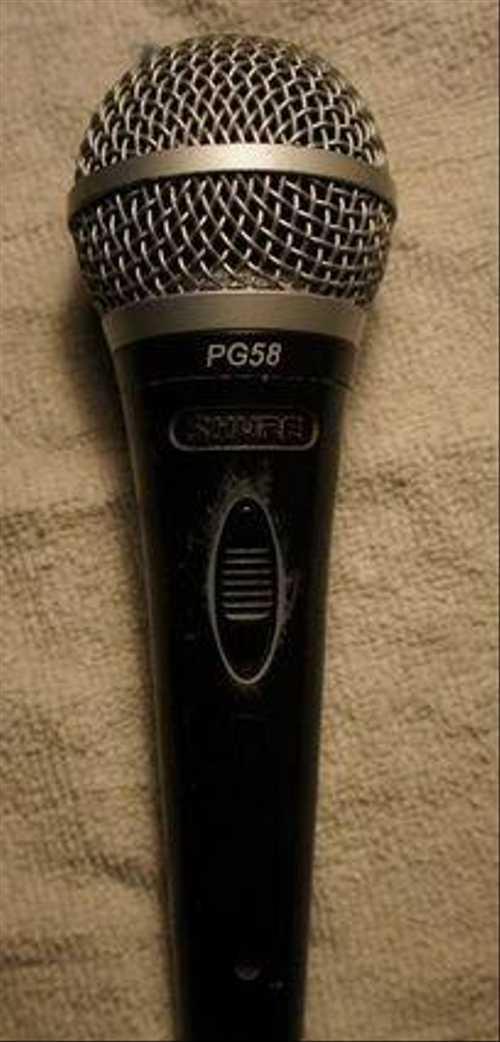 Shure PG58, Mexico, вокальный микрофон