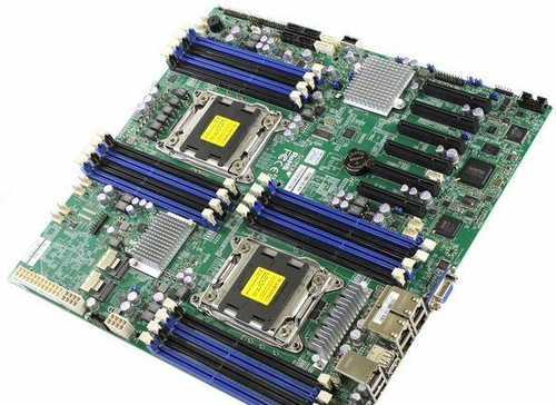 Материнская плата SuperMicro X9DRD-7LN4F +2x2609v2