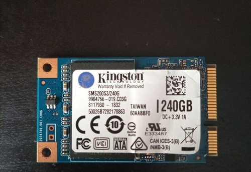 SSD msata 240gb Kingston