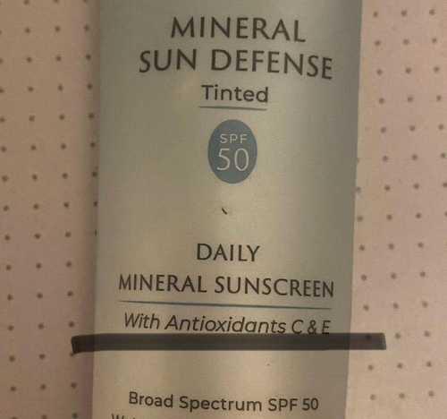 Tizo Mineral sun defense spf 50 солнцезащитный