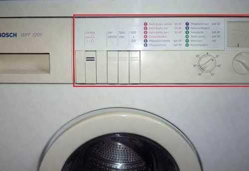 Запчасти для стиральной машины Bosch WFF1201 (DEU)