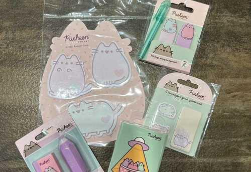 Pusheen the cat канцелярский набор