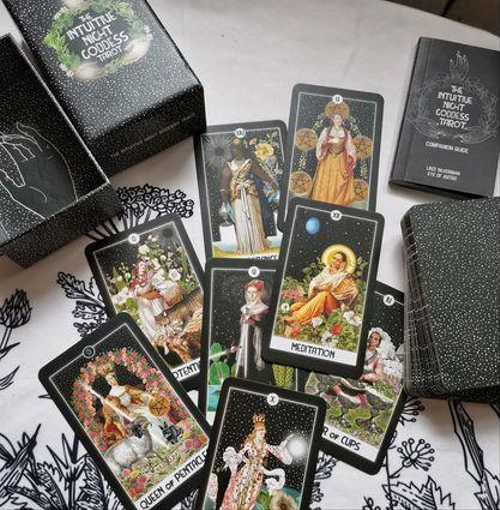Таро. The intuitive goddess tarot
