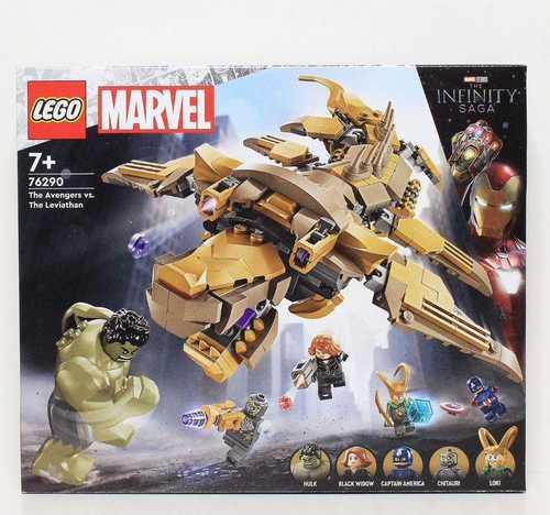 Lego Marvel 76290 The Avengers vs. The Leviathan