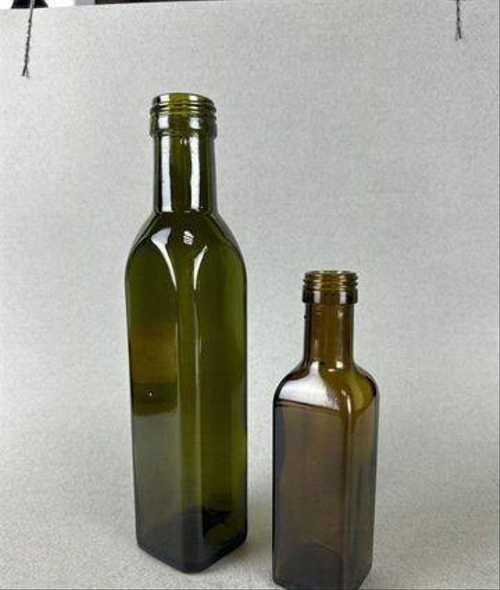 Бутылка стеклянная для масла / С дозатором