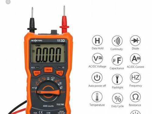 Тестер Richmeters RM113D NCV truerms