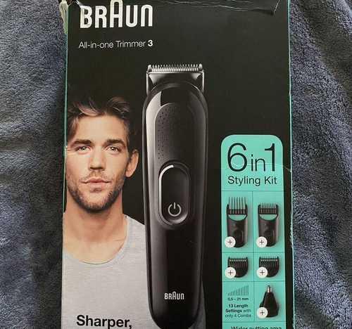 Бритва электрическая Braun All-in-one Trimmer 3