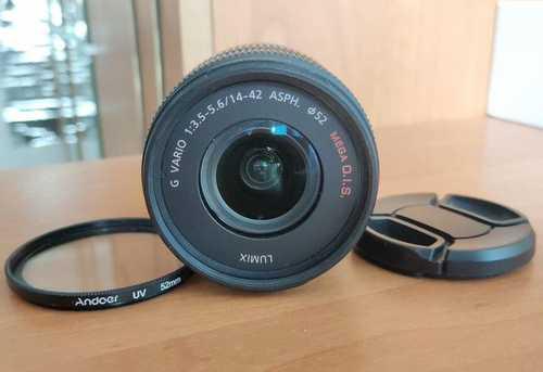 Panasonic 14-42mm f/3.5-5.6 asph mega O.I.S