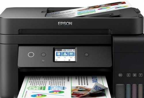 Цветное струйное мфу Epson L6290