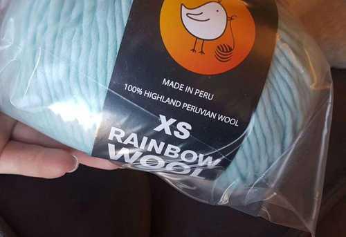 Rainbow wool XS перуанская пряжа