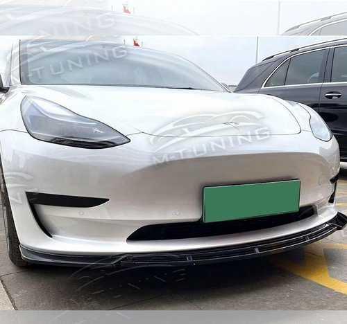 Сплиттер для Tesla Model 3 Maxton