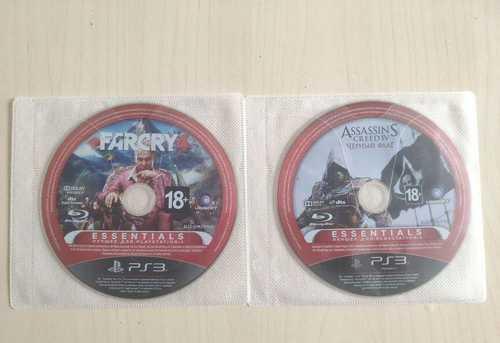 Диски PS3 Far Cry 4 Assassin's Creed IV