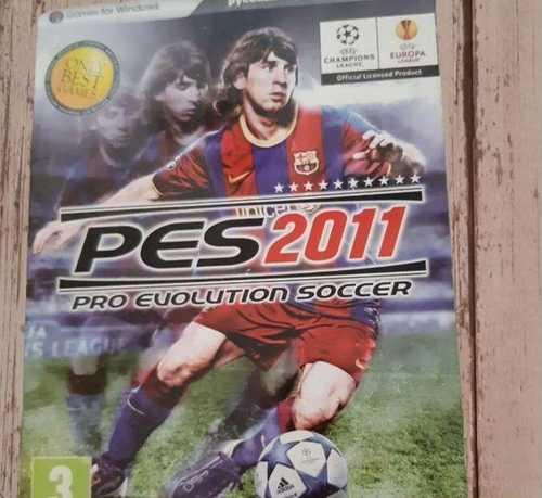 PES 2011 Pro Evolution Soccer CD для PC