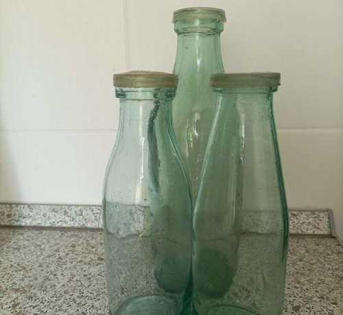 Бутылка стеклянная 0.5, и 1,0