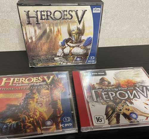 Heroes of Might and Magic 5 и 6 (CD/DVD)