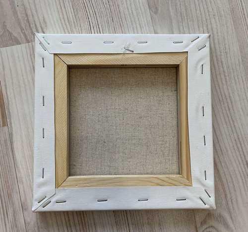 Холст на подрамнике лен мз 20х20 см