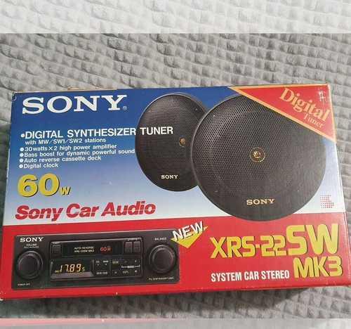 Динамики Sony автомобильные, от магнитолы srs-225w