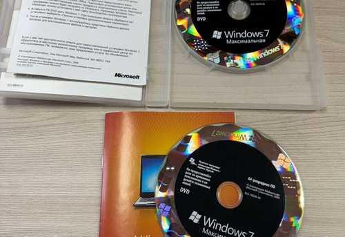 Windows 7 максимальная бокс лицензионная