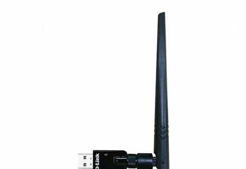 Wi-Fi адаптер D-link DWA-172/RU, черный