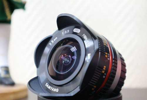 Samyang 7.5mm 4/3