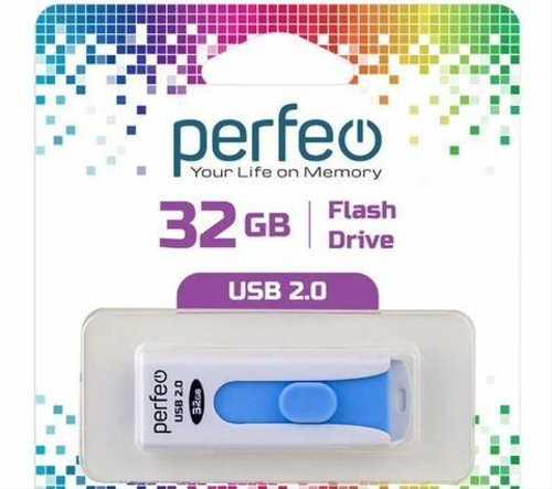 Флешка Perfeo USB 2.0 32GB S01 White
