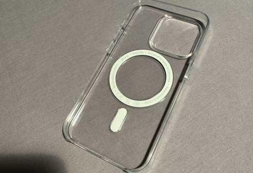 Оригинальный чехол iPhone 15 pro clear case