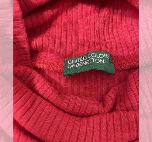 Водолазка коралловая united colors of benetton