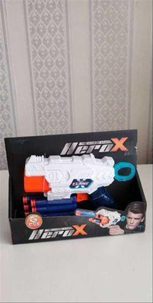 Бластер в стиле nerf