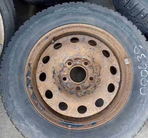 195/65 R15 Nokian Nordman 7 Зима Штампованные R15 pсd:5x114.3 ет:43 DIA:67.1