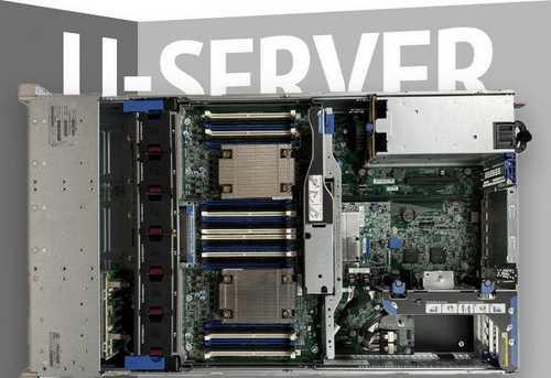 Сервер HP DL560 Gen9 8SFF 4*4655v4 512G 3.2Tb P440