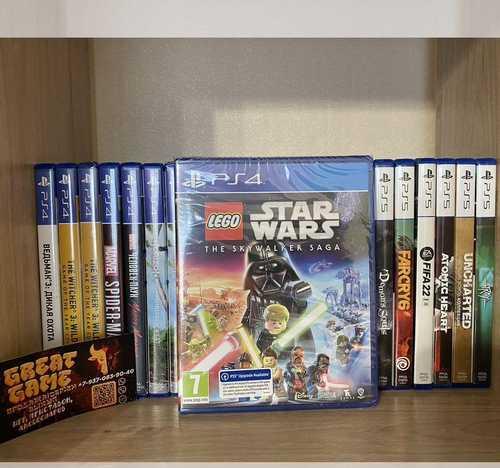 Игры PS4: Lego Star Wars: The Skywalker Saga (Запе