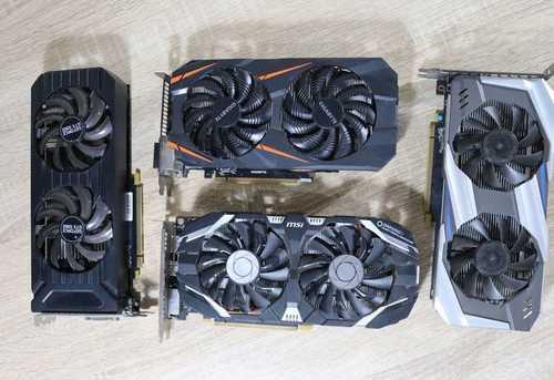 GTX 1060 6gb разные