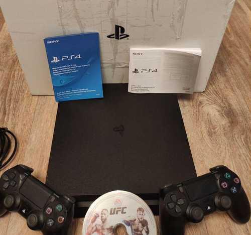 Sony playstation 4 slim с играми