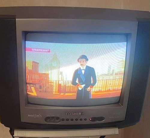 Телевизор Тошиба с кронштейном для телевизора