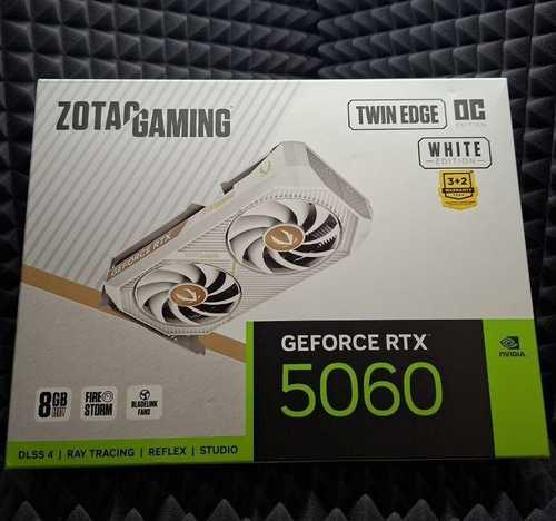 Видеокарта RTX 5060 Twin Edge OC White Edition 8GB