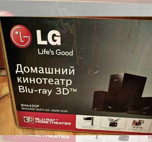 Домашний кинотеатр LG Blu-ray 3D к SMART TV