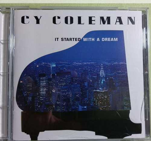 Cy Coleman It Started With A Dream CD jazz piano