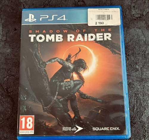 Игра "Shadow of the Tomb Raider" на PS4