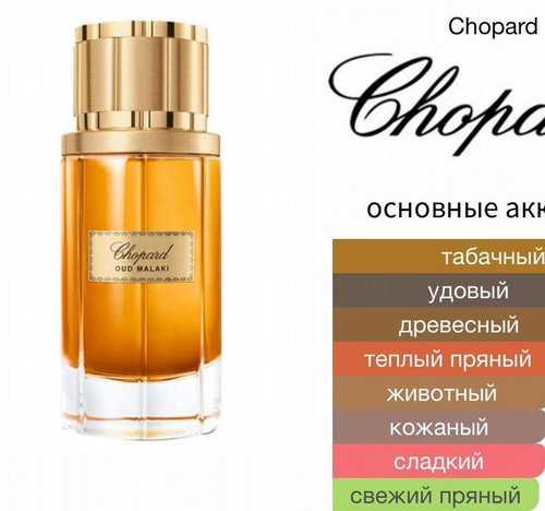 Оригинал Oud Malaki Chopard, 1 мл