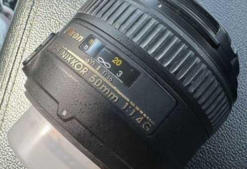 Nikon 50mm 1.4g