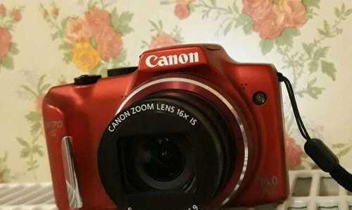 Компактный фотоаппарат canon sx170is