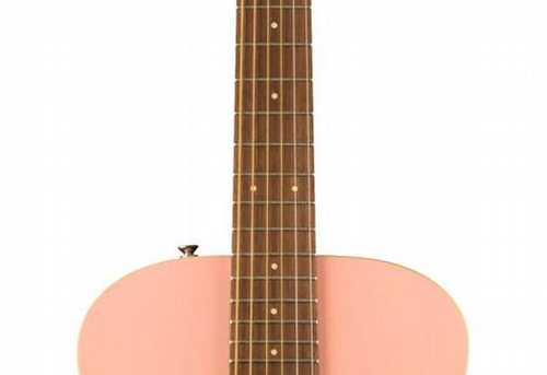 Fender Malibu Player Shell Pink, Электроакустическ