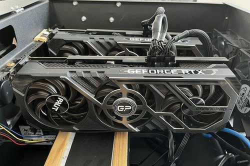 Риг на rtx 3080 palit