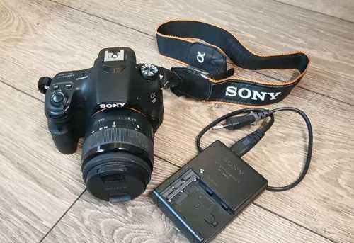 Зеркальный фотоаппарат sony SLT-A58