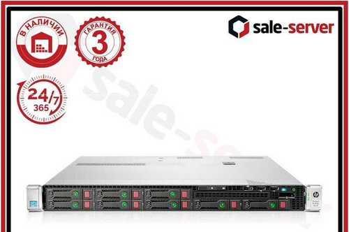 Сервер HP DL360p Gen8 8SFF 2x E5-2670 64GB 750W
