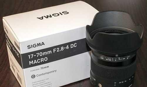 Sigma(Contemporary) 17-70mm/2.8-4 HSM Macro Sony A
