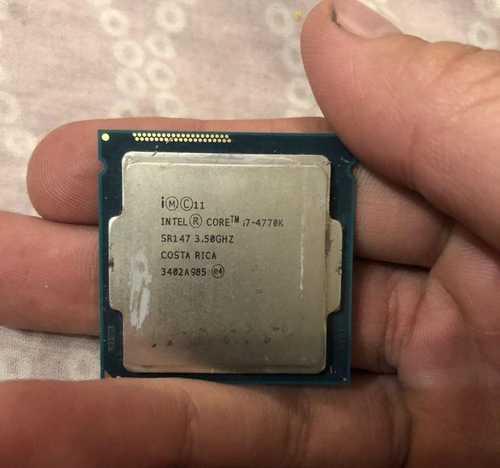 Процессор intel core i7-4770k