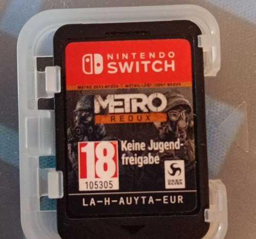 Metro redux (2033 2034) для Nintendo Switch